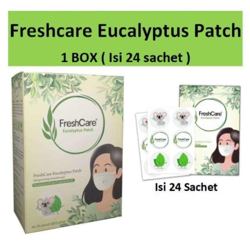 Promo Fresh Care Eucalyptus Patch 1 Box Isi 24 Pouch 12 Patch Diskon 23 ...