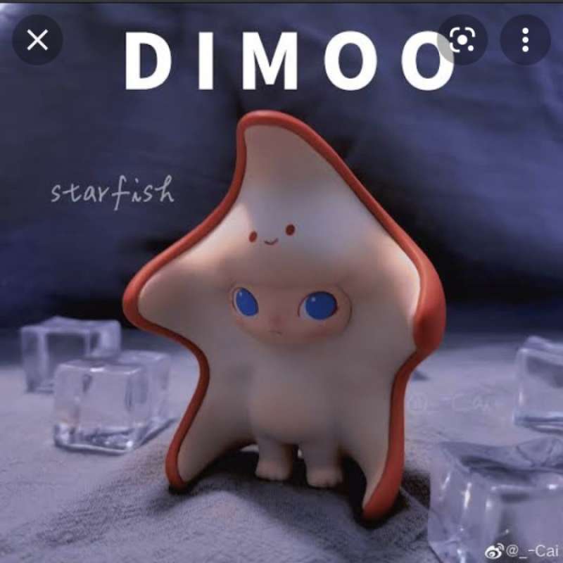 Promo Popmart Dimoo aquarium series Star fish Starfish Diskon 23% di ...