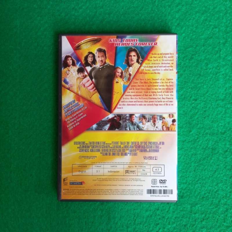 Jual Dvd Original Zoom - Academy For Superheroes di Seller Kazuma ...