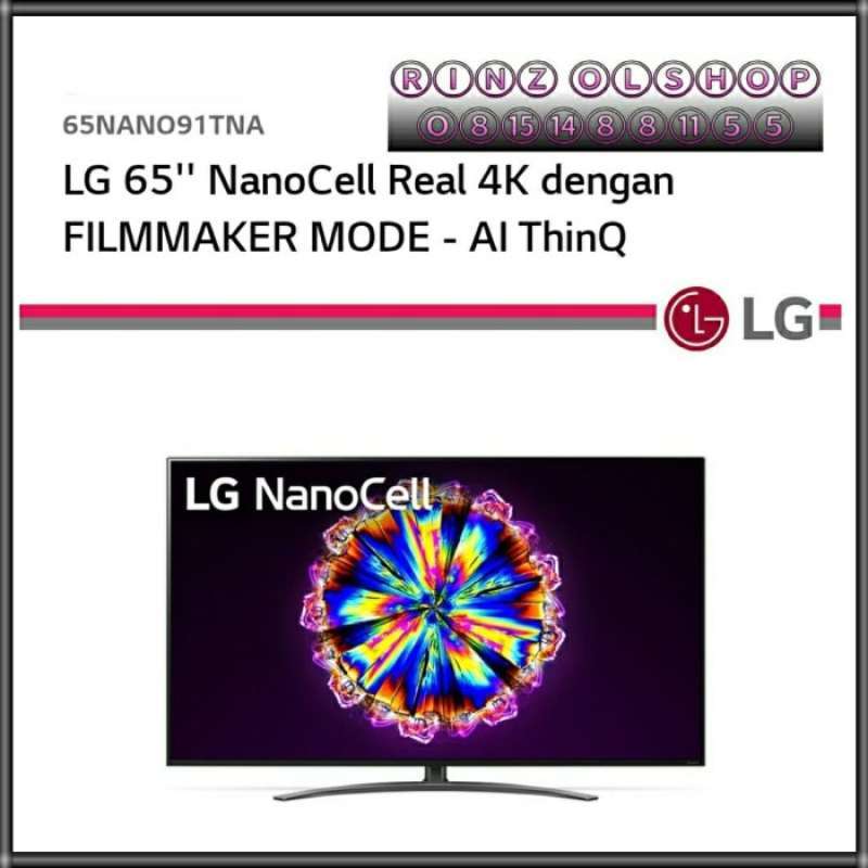 Promo LED TV LG 65NANO91 NANO CELL SUHD DOLBY ATMOS GEN 3 65NANO91TNA ...