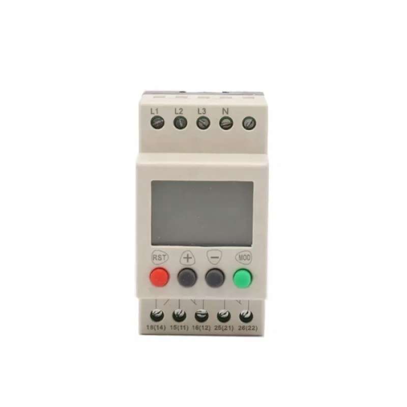 Promo AC 3-PHASE 4-WIRE Protection Relay Unbalance Over Under VOLTAGE ...