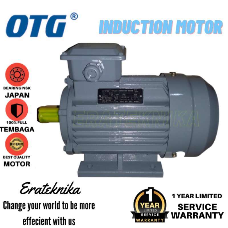 Jual OTG Heavy Duty Induction Motor 2hp 1.5kw 1400rpm 4pole 220V/380V ...