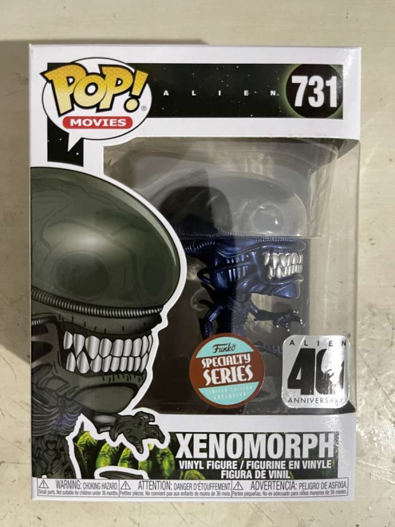 Promo Funko POP! Movies: ALIEN 40th Anniversary - Xenomorph Blue ...
