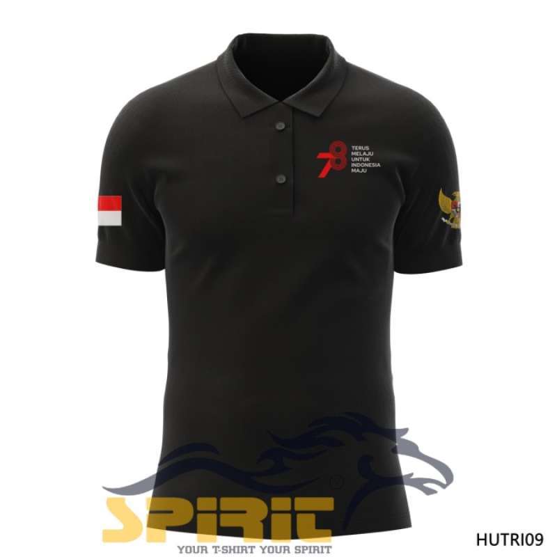 Jual Kaos Polo Shirt HUT RI 78 Indonesia merdeka Baju Kerah 17 agustus 2023 di Seller Jamica ...