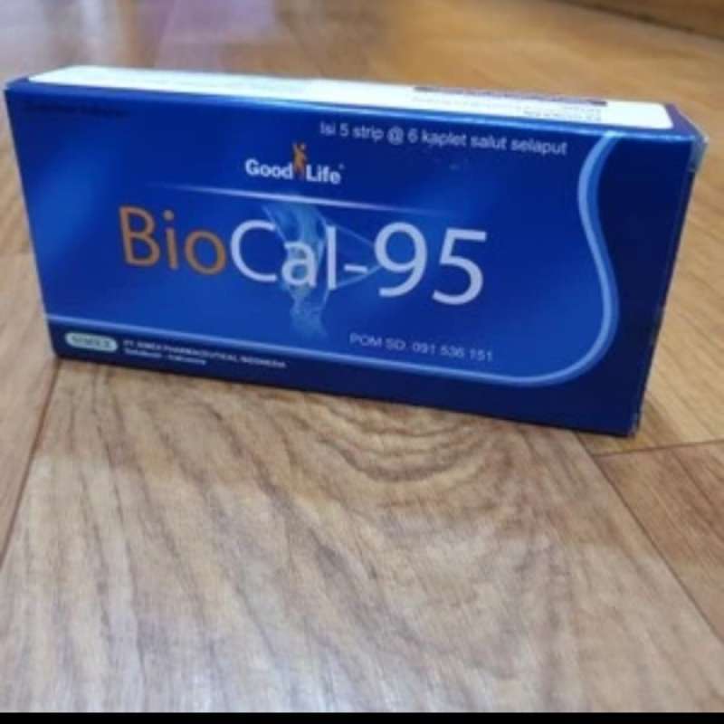 Promo biocal bio cal 95 vitamin tulang box isi 30 kapsul Diskon 11% di ...