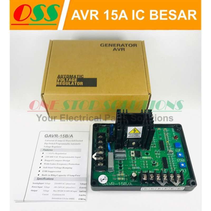 Promo GAVR 15A IC KECIL CF 15 AVR GENSET Diskon 23% di Seller Jitsian ...