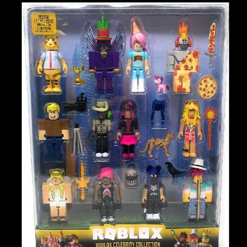 Jual Roblox Figure Celebrity Pack Set 12/ Mainan Roblox Minifigure Di ...