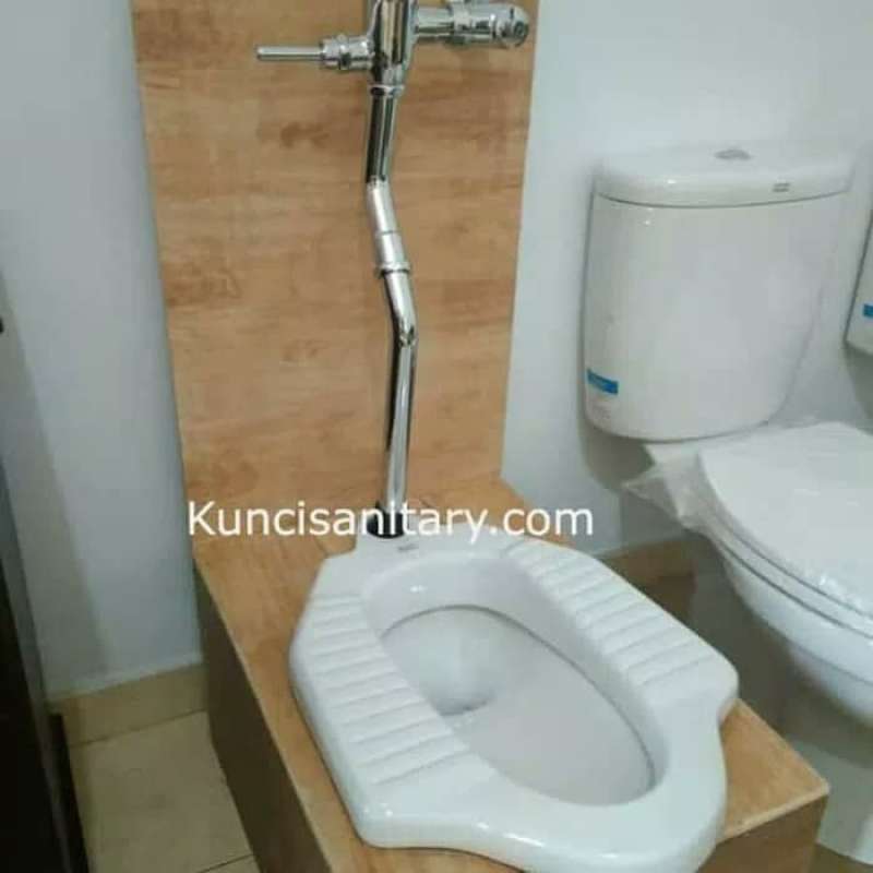 Jual Kloset Jongkok Flush / Closet Jongkok Bilas Otomatis American ...
