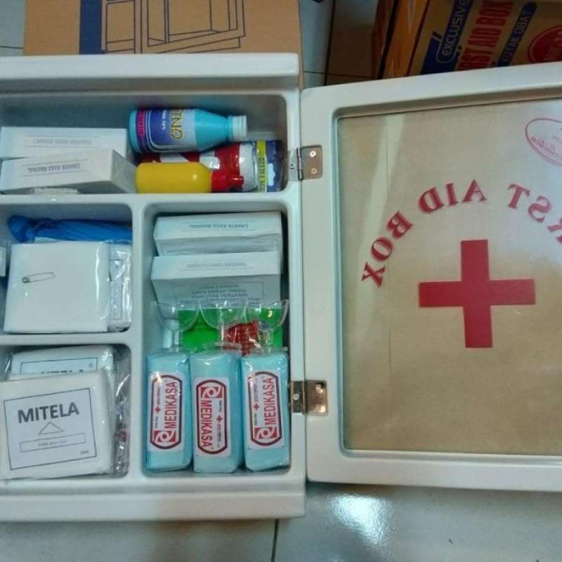 Jual Kotak P3k + Obat Tipe B Di Seller Onic Shop - Harapan Jaya, Kota ...