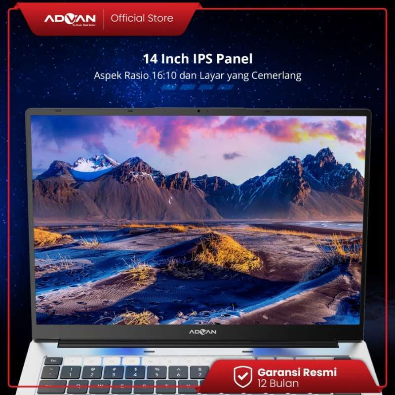 Promo Cicilan 0% - Advan Workplus Laptop Fhd Ips 14 Amd Ryzen 5 & Ryzen ...