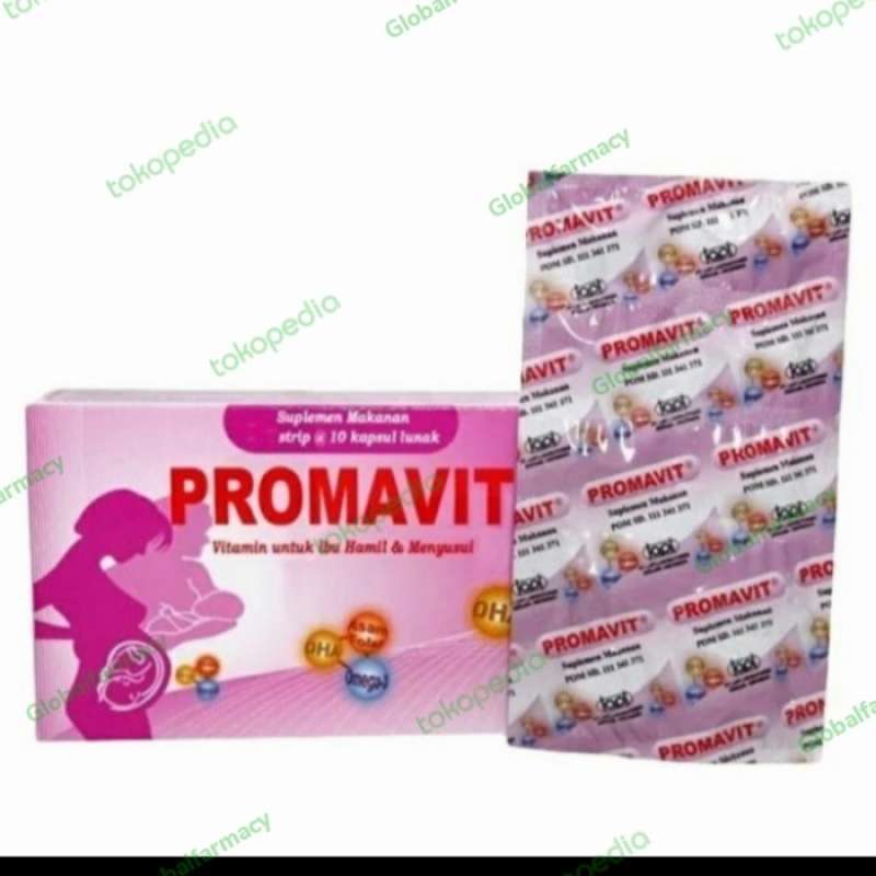 Promo promavit vitamin ibu hamil dan menyusui perstrip isi 10tablet ...