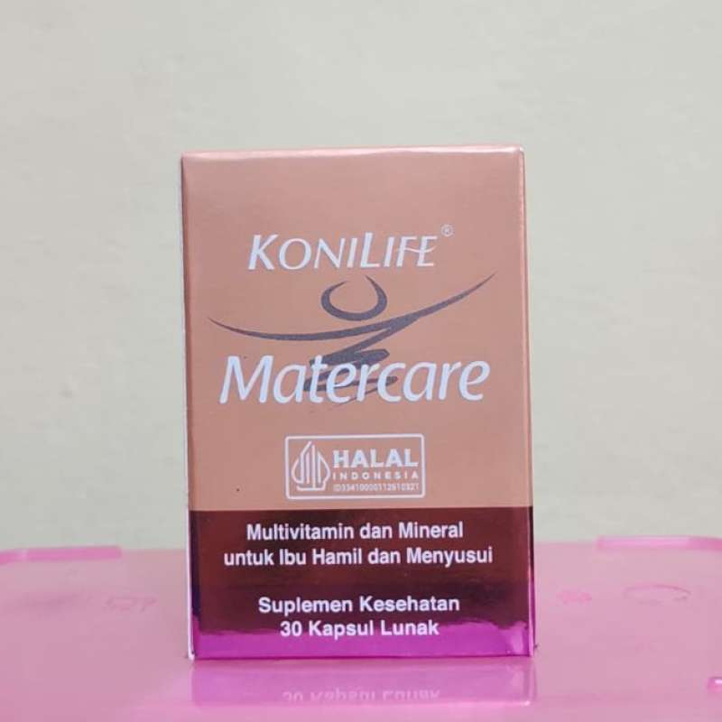 Promo Konilife Matercare 30 Kapsul Multivitamin Ibu Hamil Dan Menyusui Diskon 11% Di Seller ...