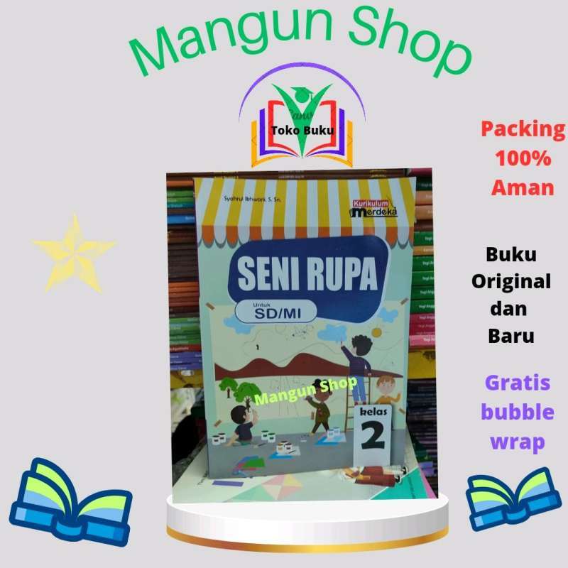 Jual Buku Seni Rupa Kelas 2 SD Kurikulum Merdeka WKj di Seller Mangun Shop - Kramat, Kota ...