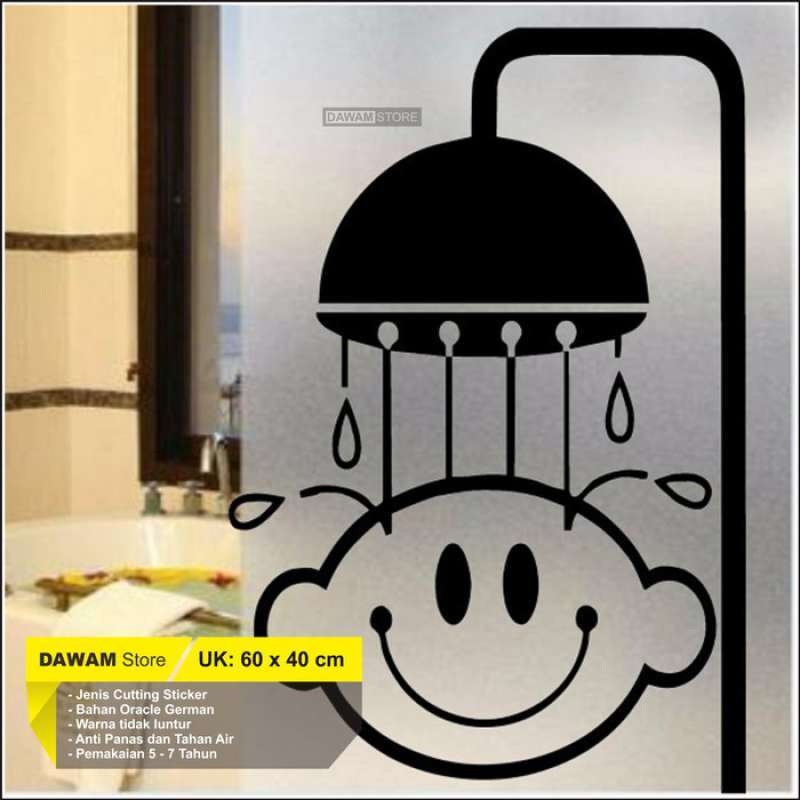 Stiker Dinding Kamar Mandi - Harga Terbaru April 2024 & Gratis Ongkir ...