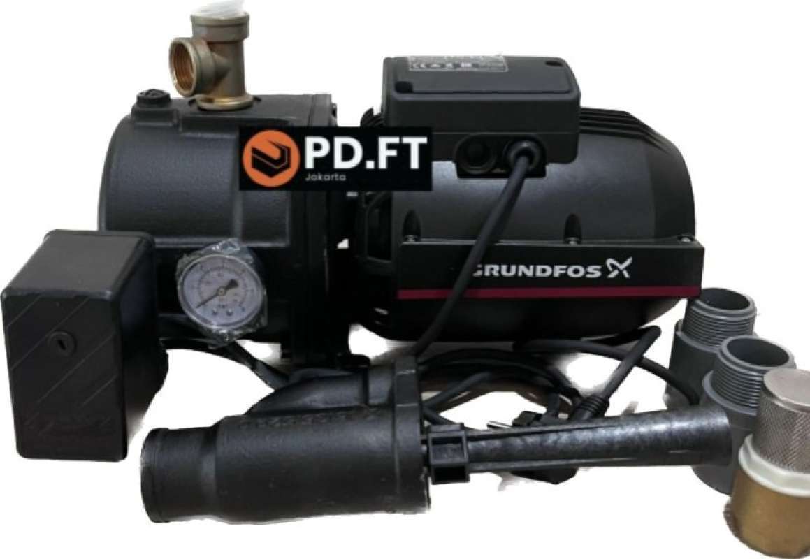Promo Pompa Jet Pump Grundfos JPD 4-54 Auto Tanpa Tabung Diskon 23% di ...