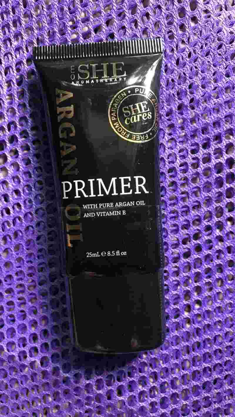 Promo Om She Pure Argan Oil Primer Base Make Up Vit E / Face Prime And ...