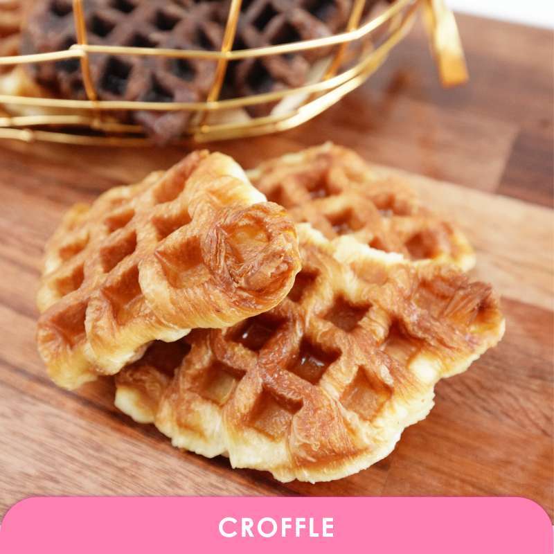 Jual C Bakes – Croffle Original Dan Croffle Dark Choco Pastry ...