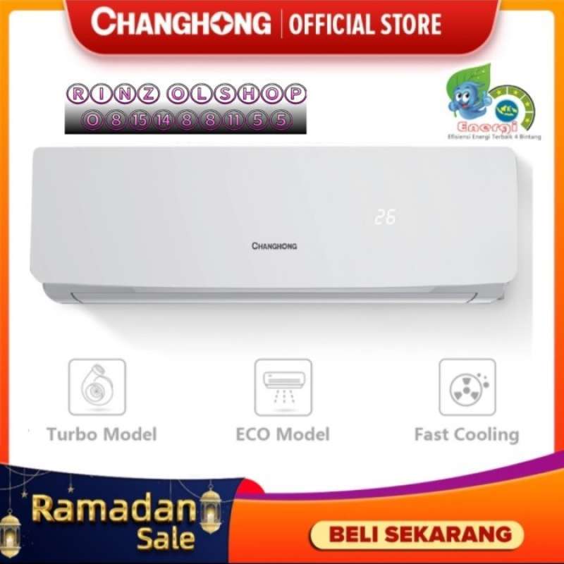 Jual AC 1PK CHANGHONG CSC-09NVB3 STANDART R32 CSC09NVB3 1 PK AC di ...