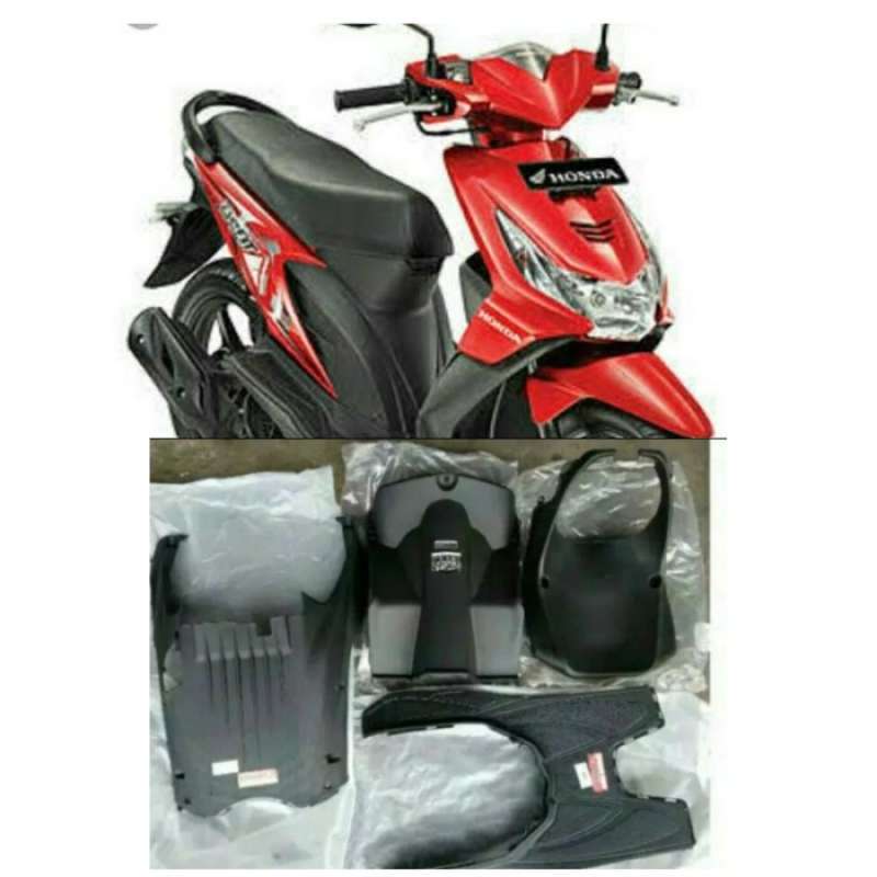 Promo Paket Body Kasar Beat Karbu 4 Pcs Original Ahm Part Diskon 23% Di ...