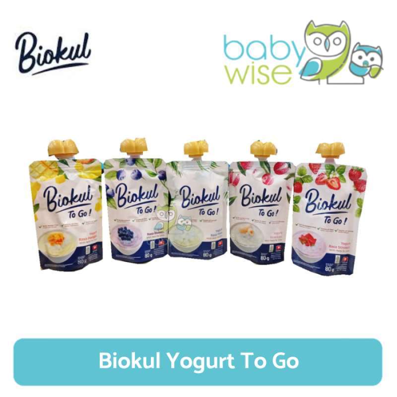 Jual Biokul Yogurt To Go - Blueberry 80gr Di Seller Baby Wise Surabaya ...