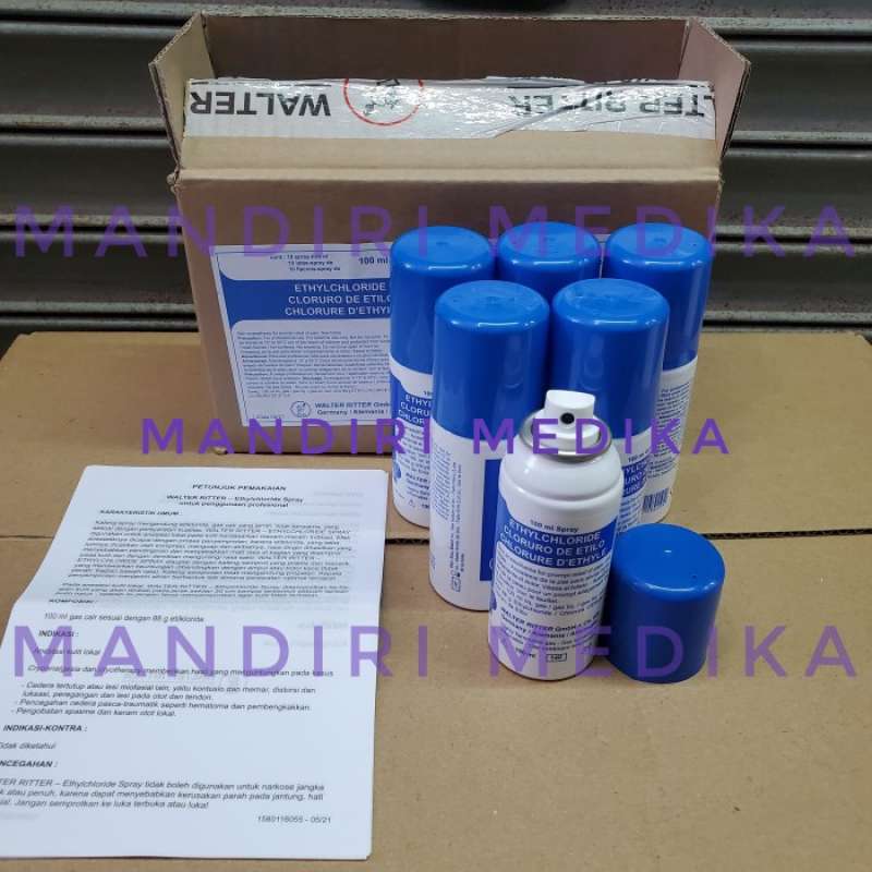 Promo Chlorethyl Spray Ethylchloride 100Ml Walter Ritter Germany Diskon ...