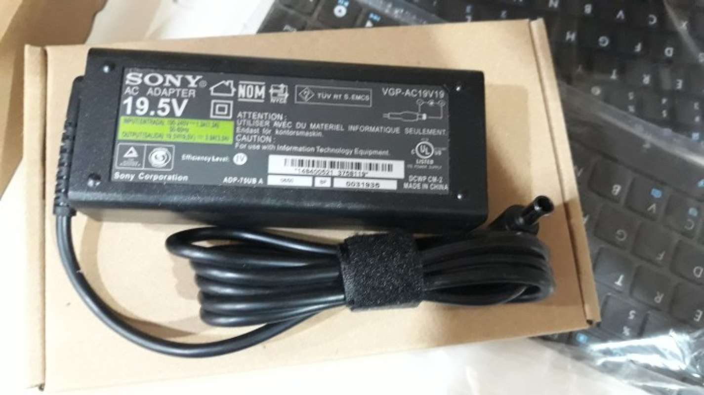 Jual Original Adaptor Charger Sony Vaio 19.5V 3.9A 19,5V 3,9A 19.5V-3.9A di Seller Farere store ...