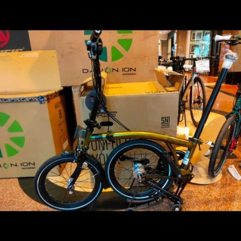 Jual Sepeda Lipat Element Pikes Gen 2 New Edition 3 Folding Di Seller ...