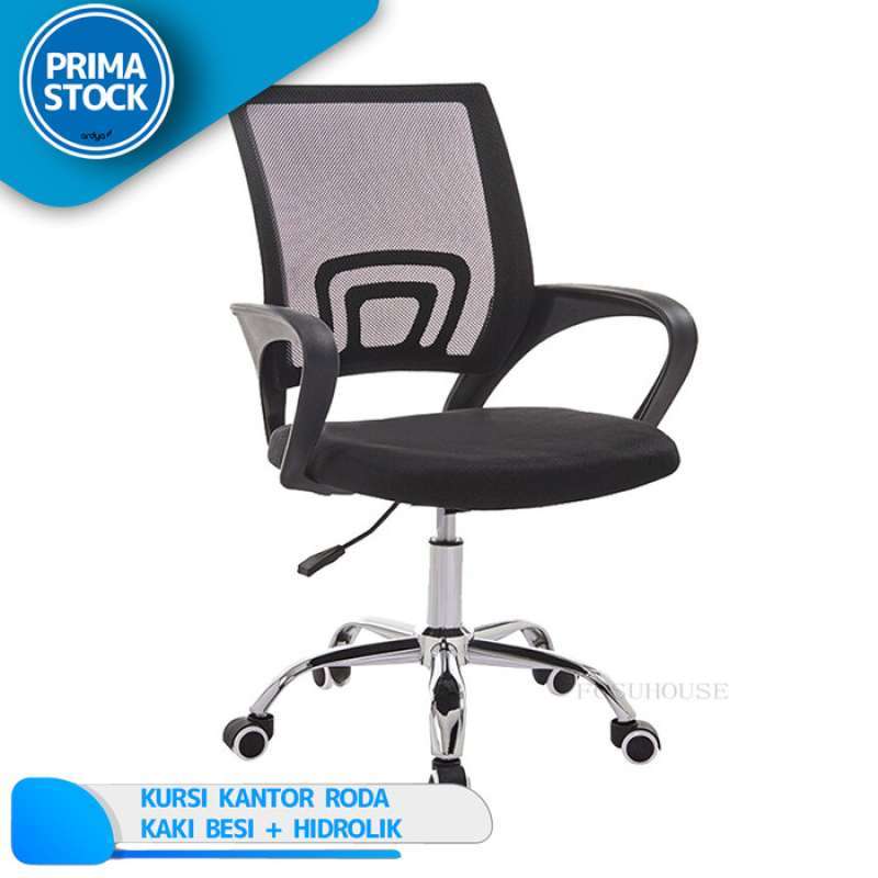 Jual KURSI KERJA KANTOR OFFICE RODA JARING MESH HIDROLIK MANAGER STAF ...