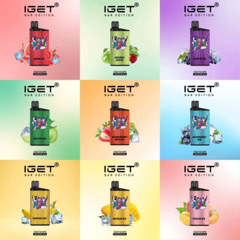 Promo IGET VAPE BAR - 3500 PUFFS - NO. 1 BEST DISPOSABLE POD (AUTHENTIC ... Promo IGET VAPE BAR - 3500 PUFFS - NO. 1 BEST DISPOSABLE POD (AUTHENTIC ...