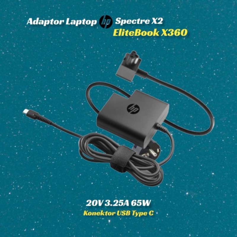 Jual Adaptor Laptop HP Elite X2 1012 G1 20V 3 25A 65W USB Type C Di Seller Tuskar Tegal Alur