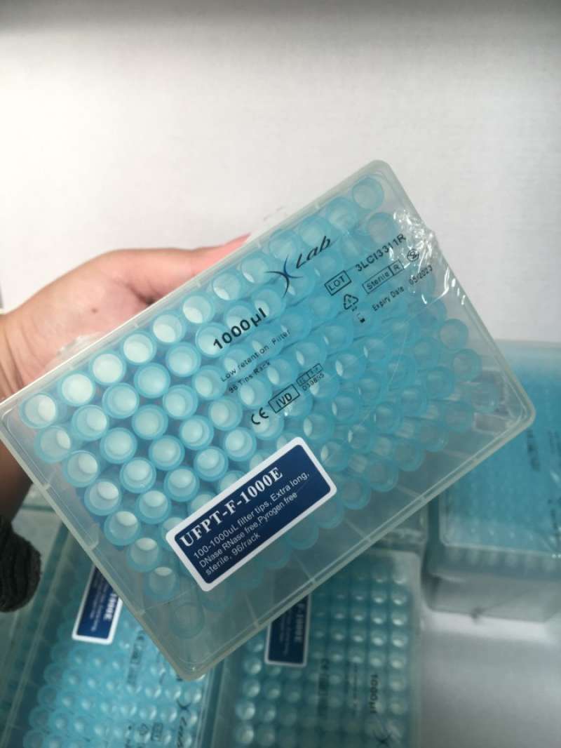 Jual Filter Tips 1000ul Blue Tip Sterile Catalog Ufpt-f-1000e Brand X ...