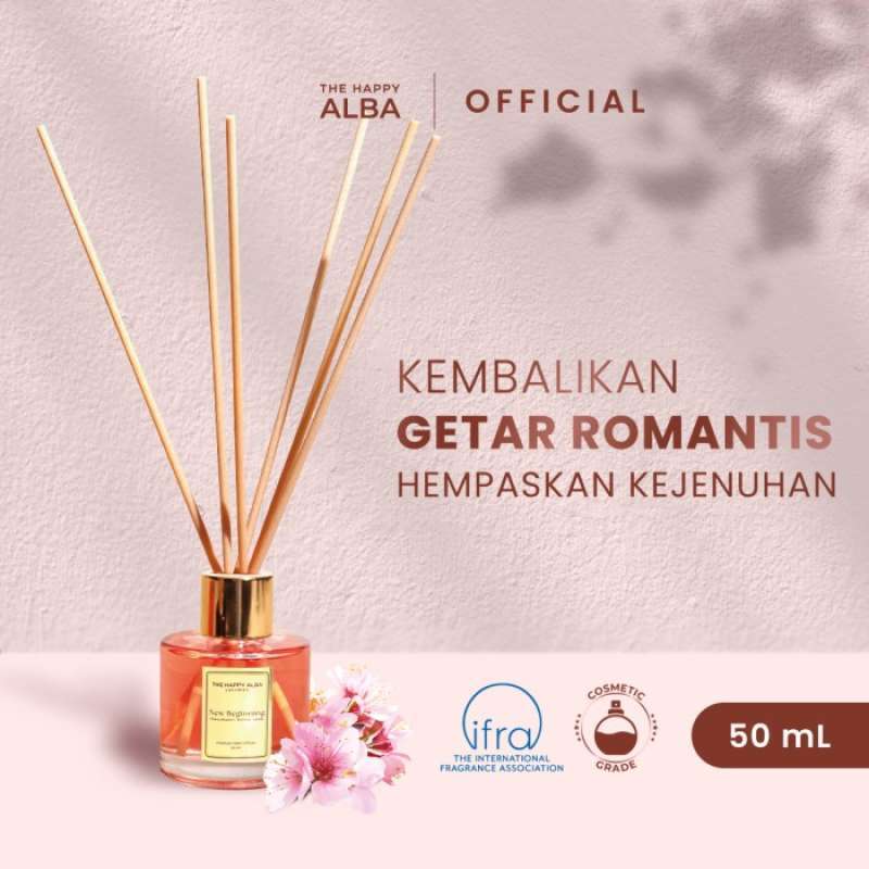 Promo The Happy Alba New Beginning - Premium Reed Diffuser - Pengharum ...