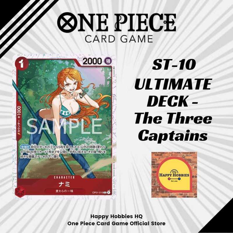 Jual One Piece Card Game ST10 OP01-016 Nami Parallel R di Seller Happy Hobbies HQ Official Store ...