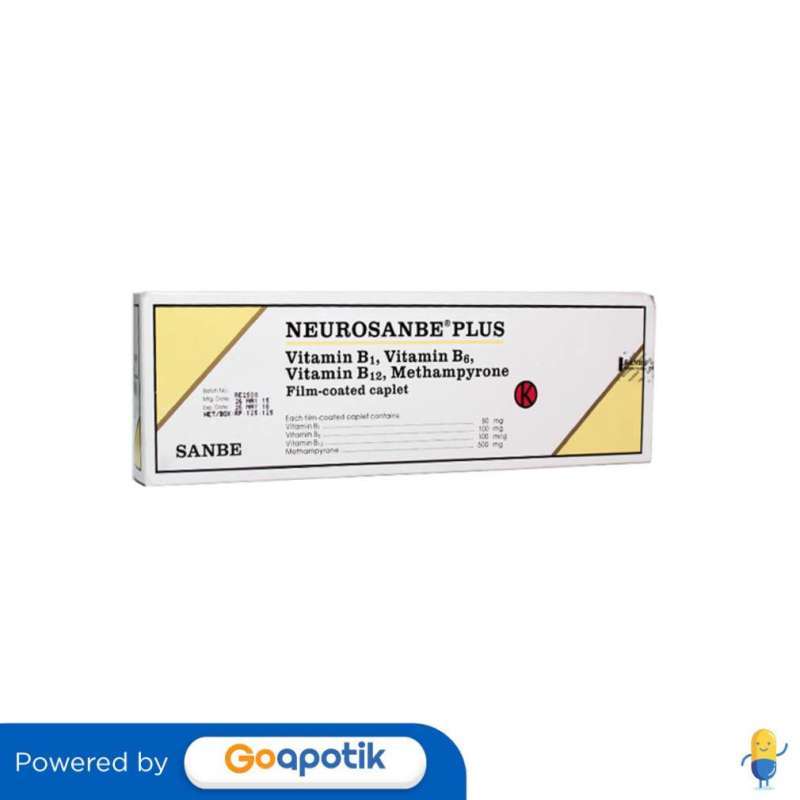Jual Neurosanbe Plus Box 100 Kaplet Di Seller Apotek Sumber Sehat ...