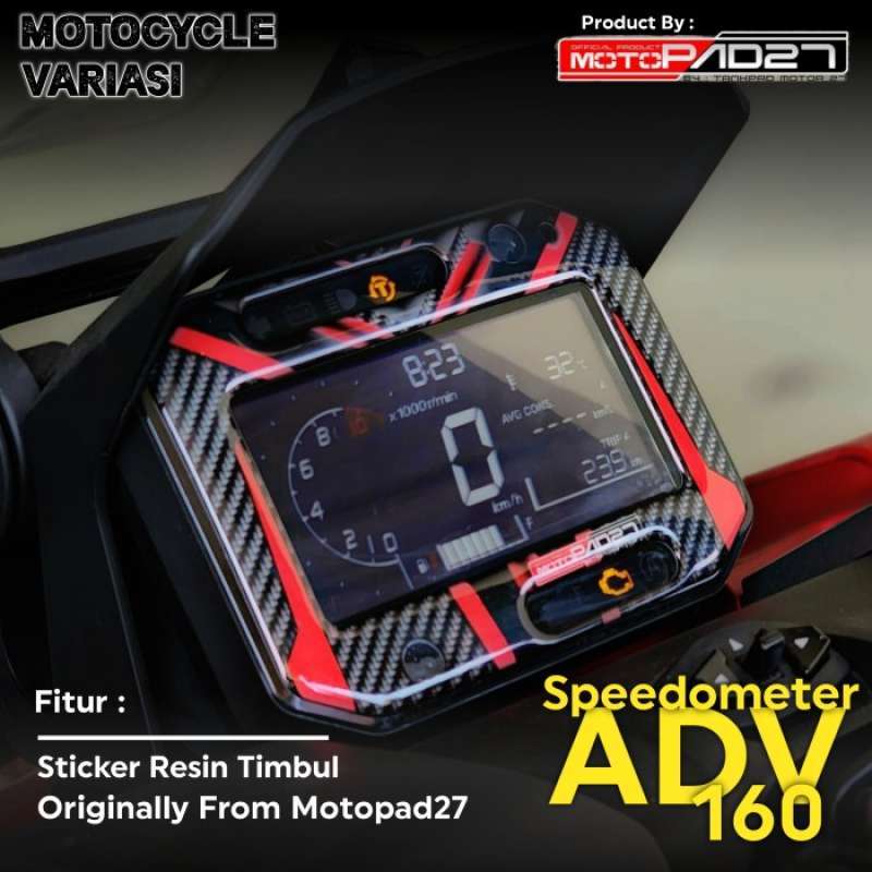 Promo Stiker Speedometer Adv 160 Sticker Antigores Spidometer Adv 160 ...