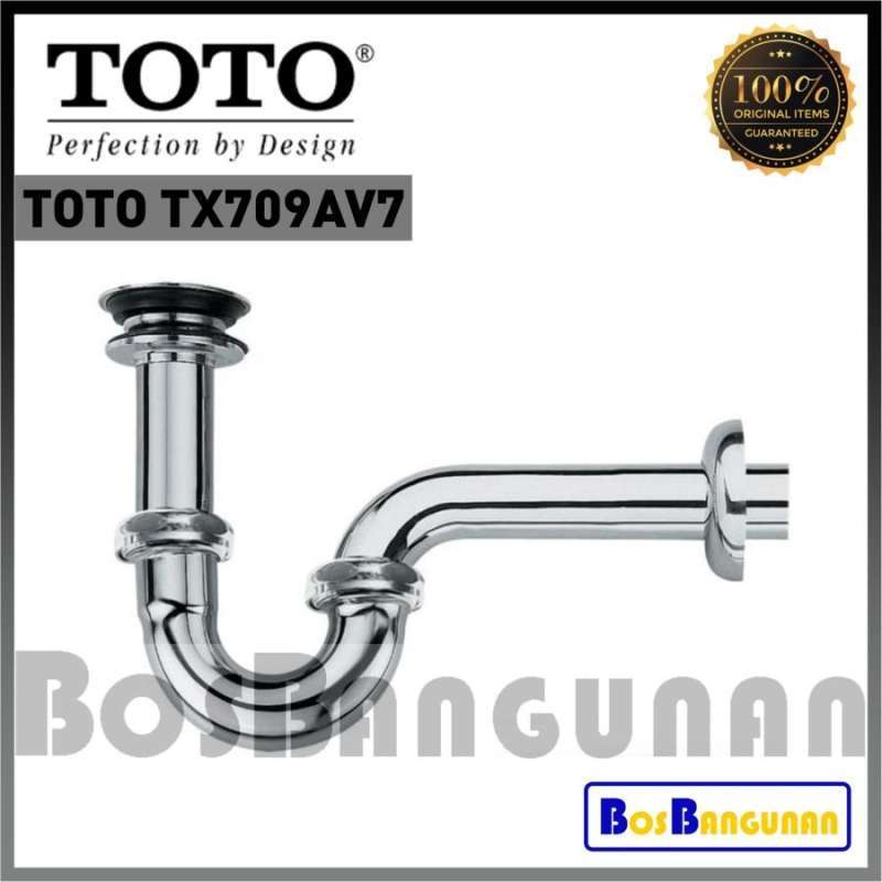 Jual Afur + Sifon Toto Tx709av7 / Saluran Pembuangan Wastafel Toto Tx ...