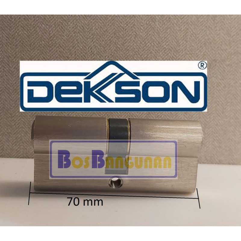 Jual Silinder Kunci Dekson / Cylinder Kunci Dekkson Cyl Dc Dl Sn / Dekkson Double Cylinder ...