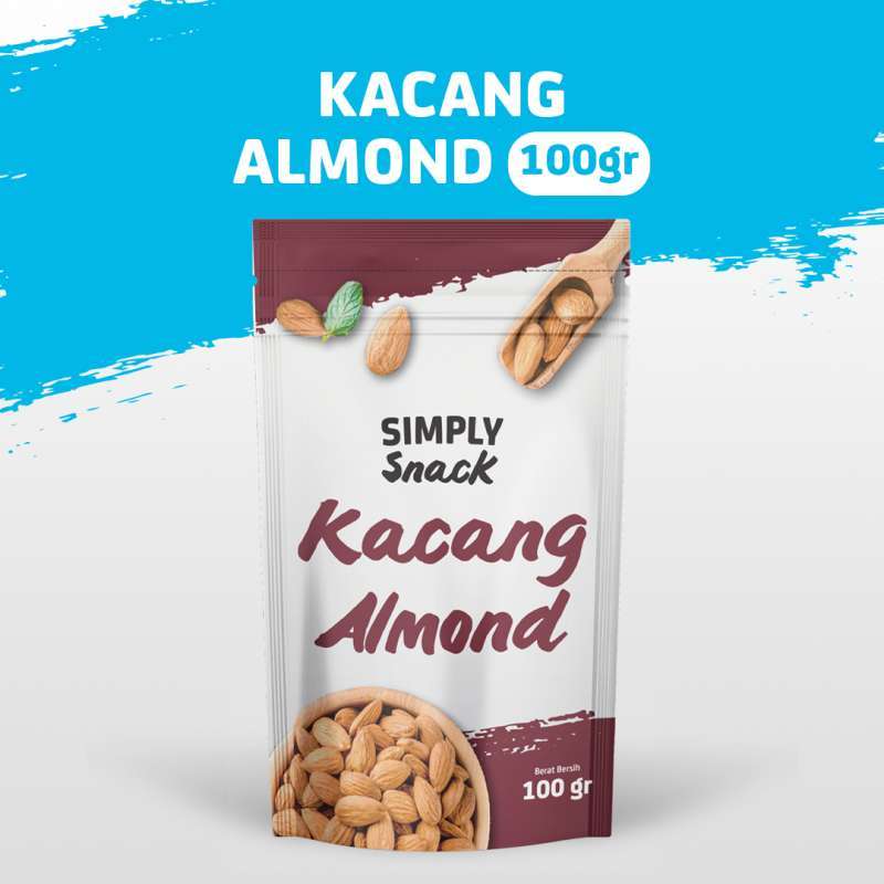 Jual Simply Snack Kacang Almond (100 G) Di Seller Simply Snack Store ...