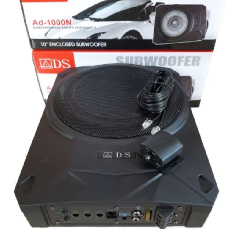 Jual Subwoofer Kolong 10 inch Aktiv Subwoofer ADS 10 Aktiv AD - 1000 N ...