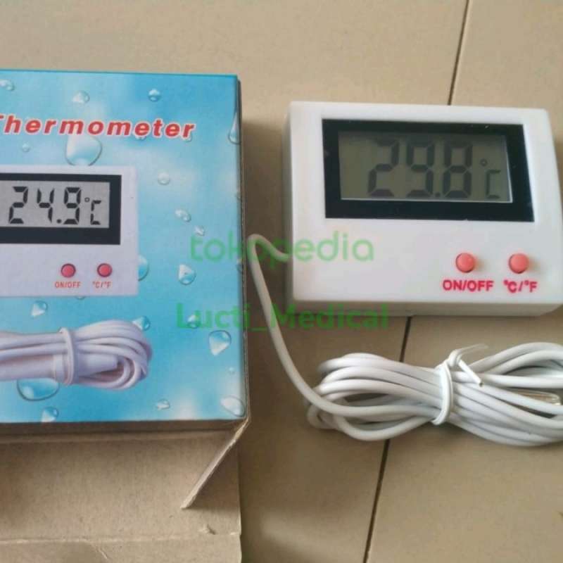 Promo Termometer Digital Kulkas Thermometer Diskon 23% Di Seller Suzume ...
