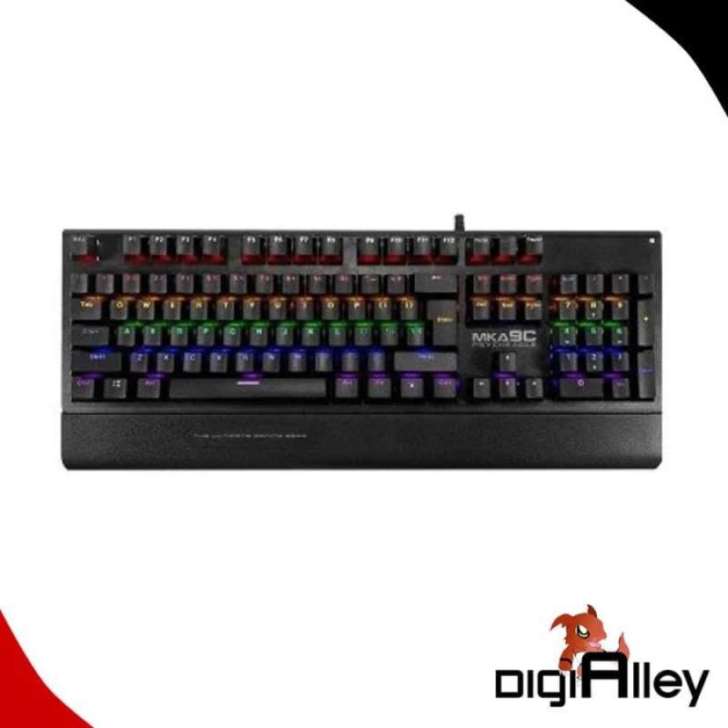 Jual Keyboard Armageddon MKA-9C Mechanical Gaming Multicolor Blacklight ...