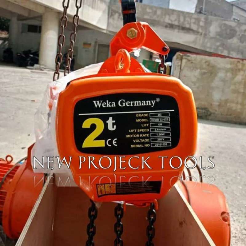 Promo electric chain hoist 2 ton x 6 meter electric hoist WEKA GERMANY ...