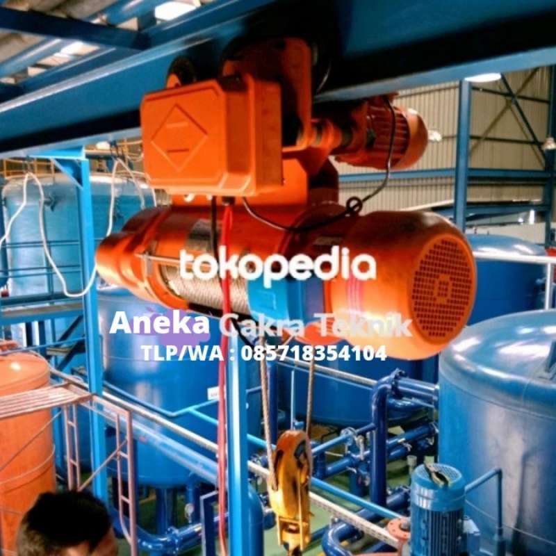 Promo Electric Wire Rope Hoist 2 Ton x 12 meter TOKYO LIFT JAPAN Diskon ...
