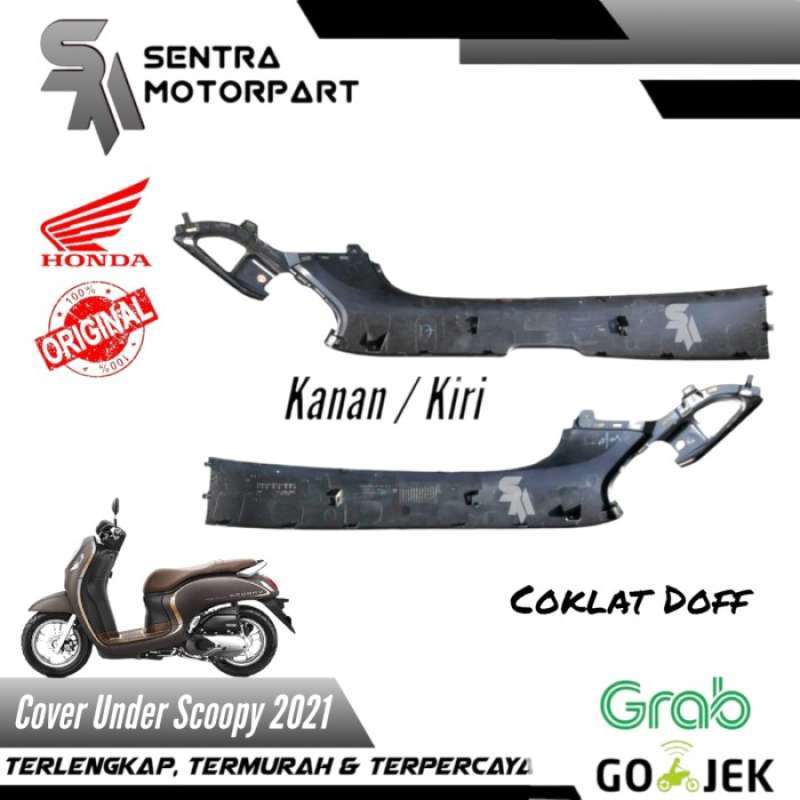 Promo Bordes Bawah Kanan Kiri Scoopy Prestige 2021 Coklat Doff Original ...