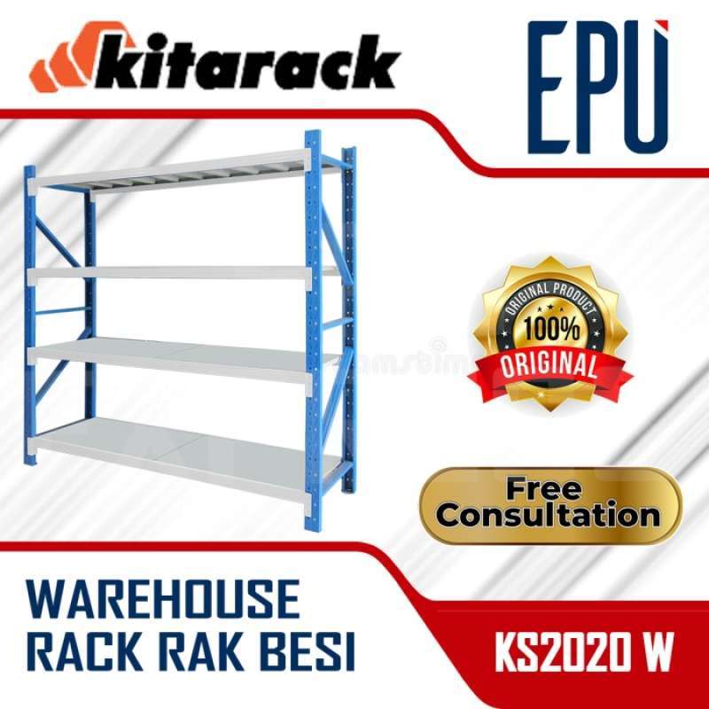 Promo Kitarack Ks2020 (starter) - Rak Gudang Besi Warehouse Rack Rak ...