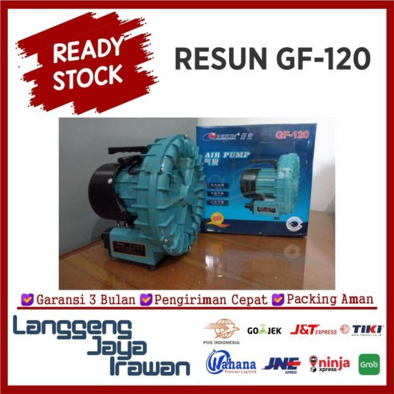 Promo Resun Gf120 Gf 120 Pompa Udara Heavy Duty Air Pump Blower Kolam ...