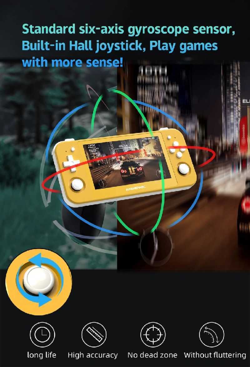 Jual Anbernic Rg505 128gb - Dual Mode Emulator Retro Game Handheld Console Di Seller Purifier ...