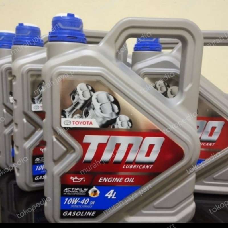 Promo Oli Toyota Tmo Bensin 10W-40 Sn 4L Engine Oil Oli Mobil Diskon 33 ...