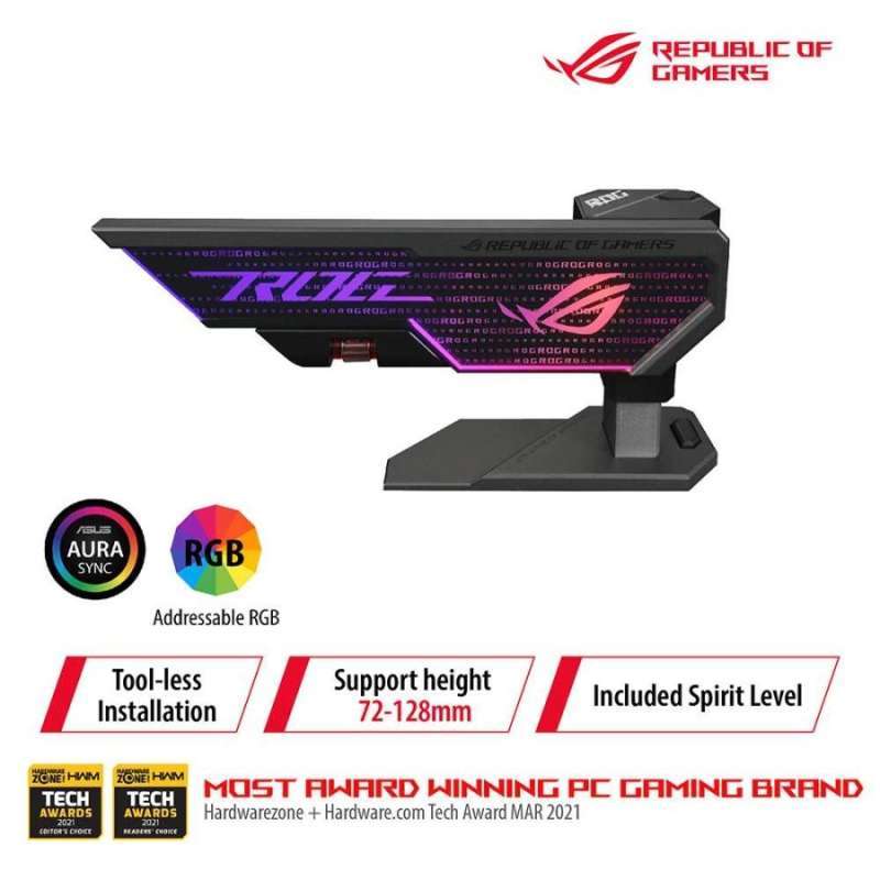 Jual Asus Rog Herculx Graphics Card Holder VGA Card Gpu Holder Di ...