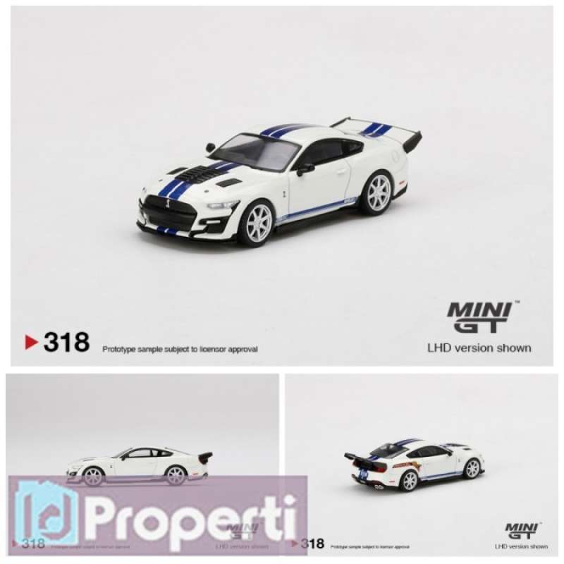 Jual Miniatur Ford Shelby GT500 DragonSnake Oxford Mini GT Mobil ...